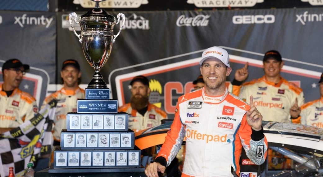Denny Hamlin wins Southern 500 to open NASCAR Cup playoffs