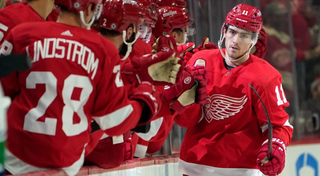 Red Wings place Filip Zadina in NHL's COVID protocol