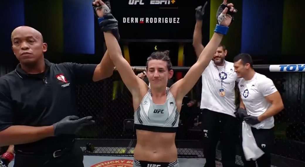 Marina Rodriguez beats Mackenzie Dern at UFC Fight Night