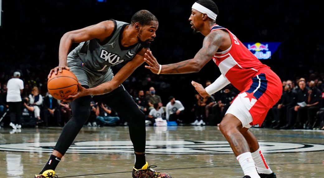 Durant scores 25 points, Nets hand Wizards first loss