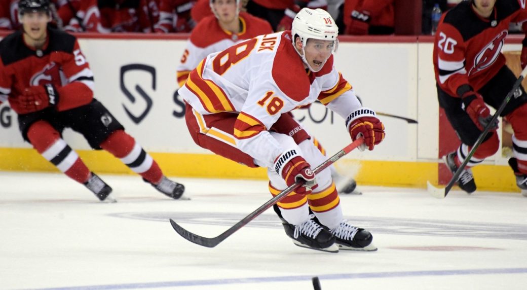 Flames deal with the Devils, extend win streak to four games