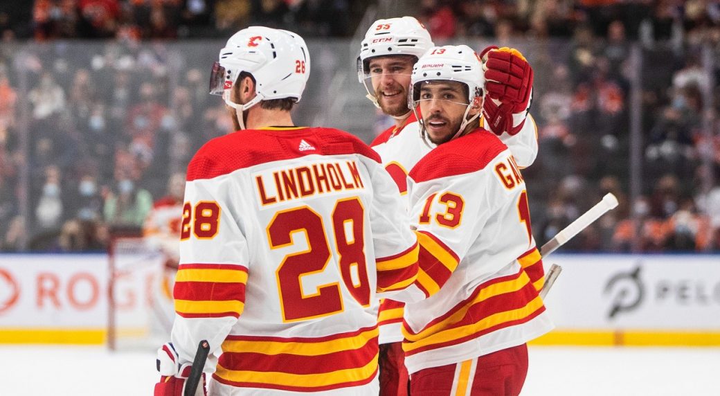 Flames notebook: Gaudreau 'fine' after early exit for precautionary reasons