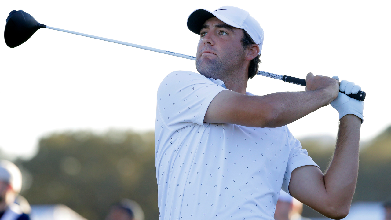 Scheffler steady at the end to build one-shot lead in Houston ...