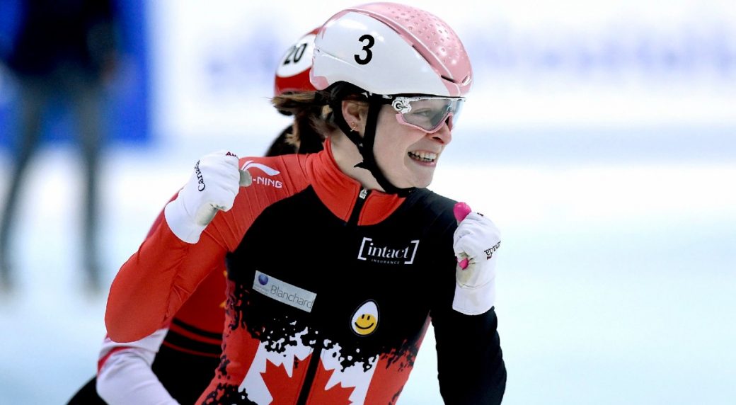 Canada's Kim Boutin wins 500-metre gold at short-track World Cup