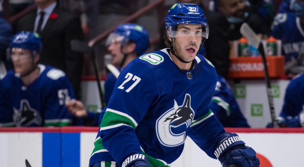 Canucks recall defenceman Travis Hamonic from AHL Abbotsford