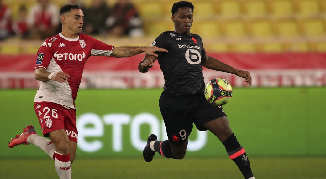 Jonathan David scores twice, takes sole possession of Ligue 1 scoring lead