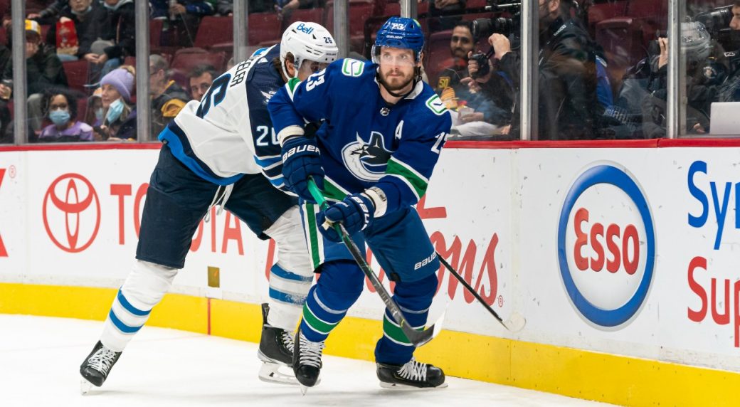 Canucks' Ekman-Larsson a healthy scratch vs. Lightning