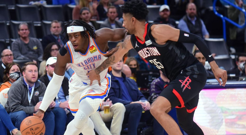 Canada's Lu Dort scores 34 points, Thunder beat Rockets
