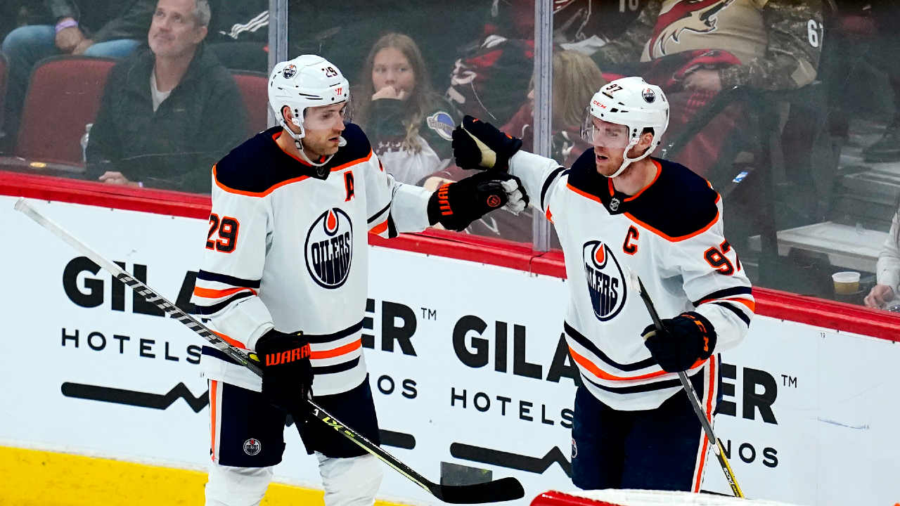 Oilers' two-headed monster of McDavid and Draisaitl puts on a desert ...