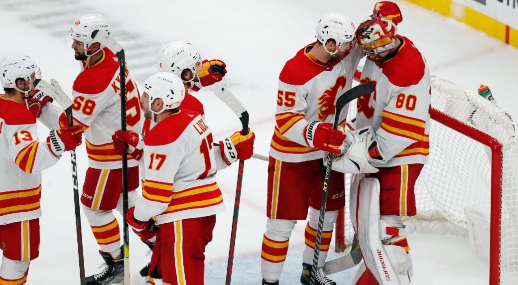 Vladar posts another shutout as Flames' goalies continue dream-like season