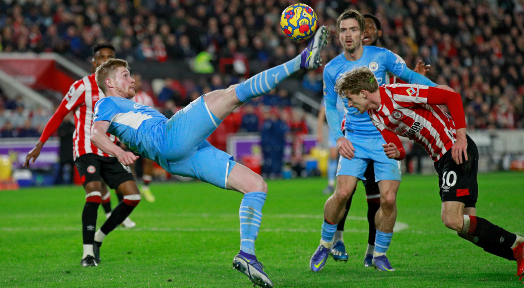 Man City strengthens grip on Premier League title with eight-point lead