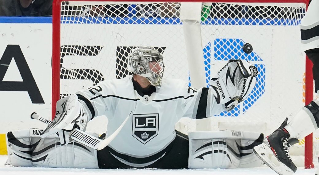Kings turn to Jonathan Quick in goal for Game 4 against Oilers