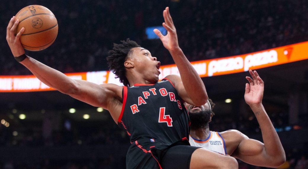 Raptors' Barnes out with knee tendinitis against Clippers