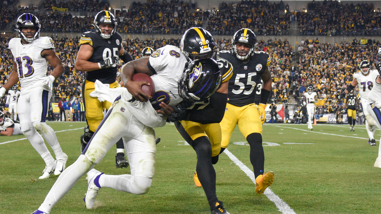 Steelers turn away Jackson, Ravens after failed two-point attempt ...