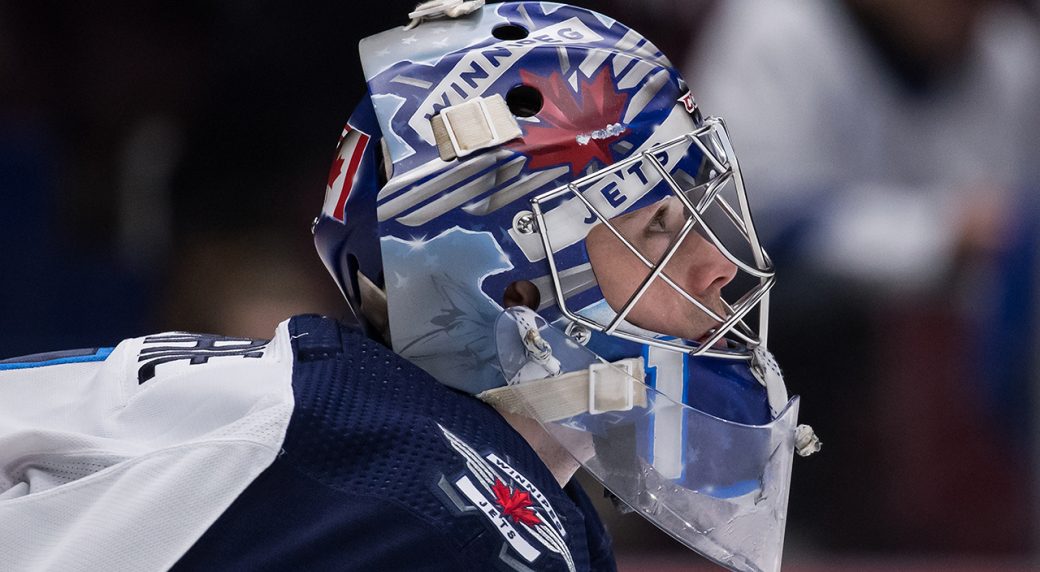 Despite long layoff, Jets' Comrie answers the call in win over Blues