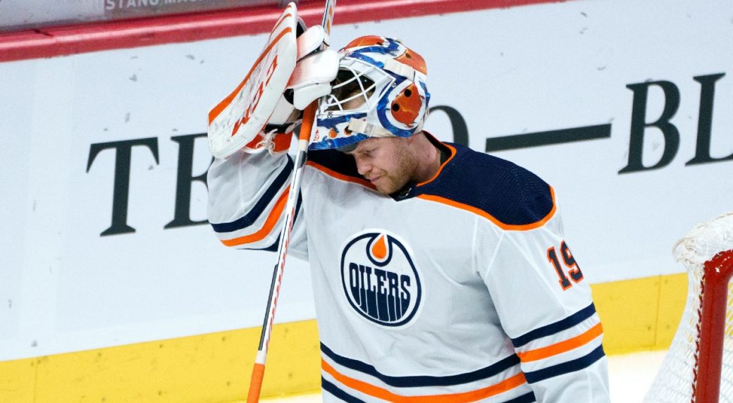 Koskinen's 'brutal mistake' moves Oilers closer to rock bottom