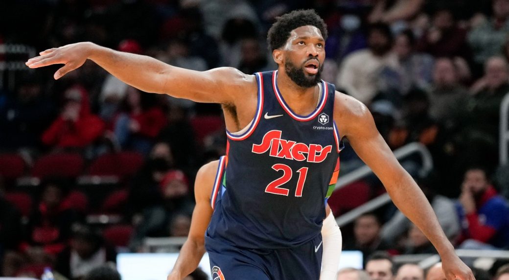 Embiid notches seventh straight 30-point game as 76ers beat Rockets
