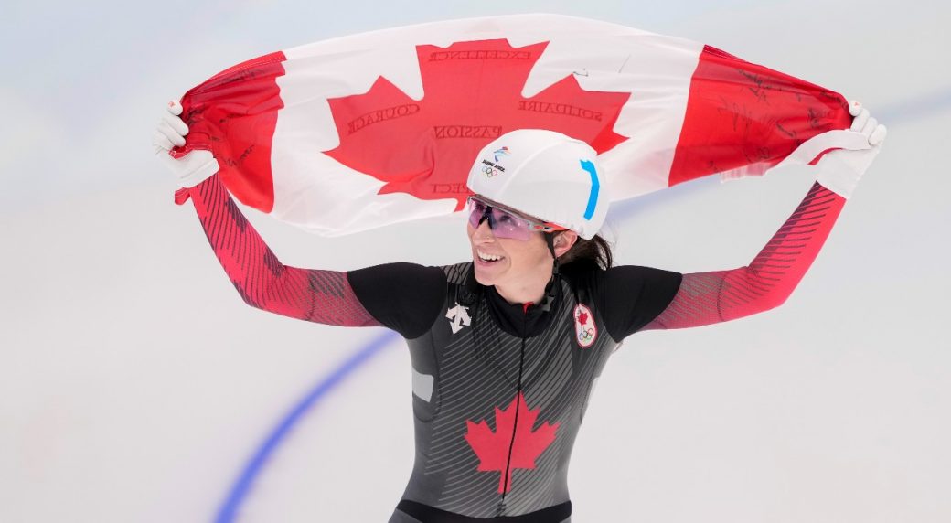 Canadian speedskater Ivanie Blondin wins silver in women's mass start