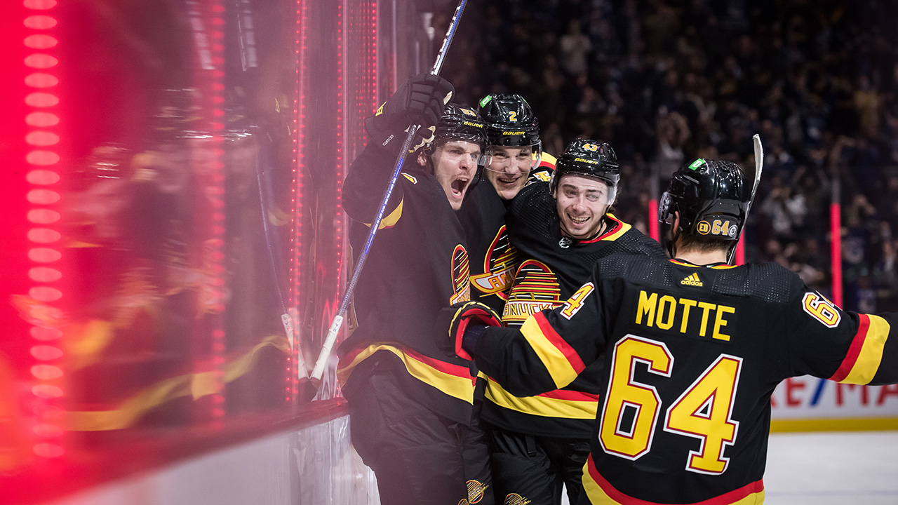 Miller puts up four points, Canucks snap Flames' 10-game win streak ...