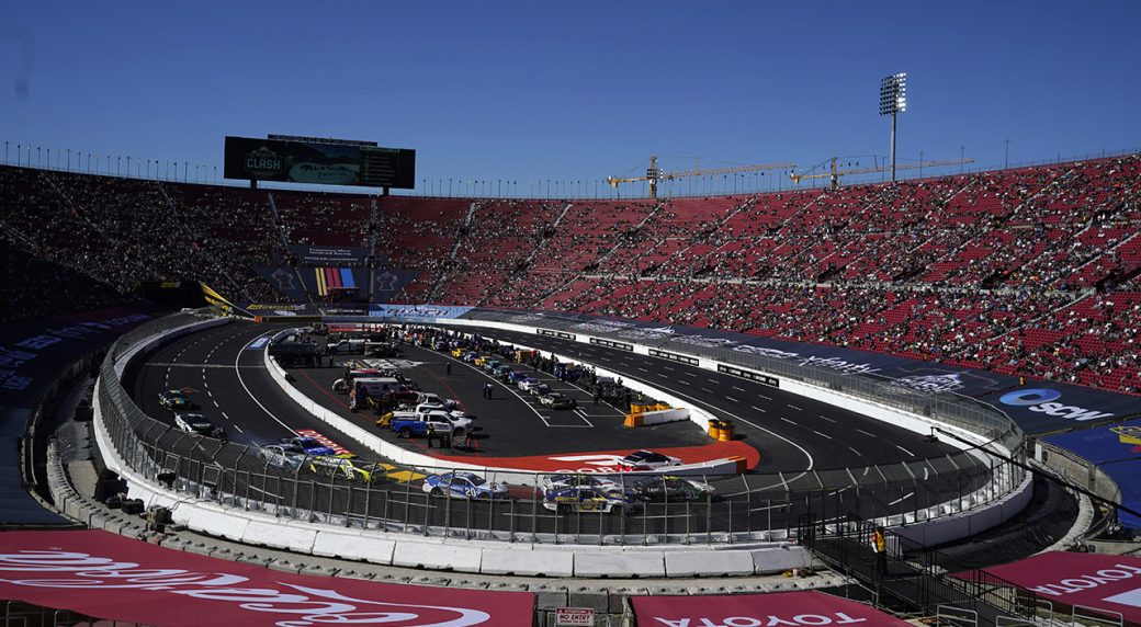 NASCAR scores win with successful race inside LA Coliseum