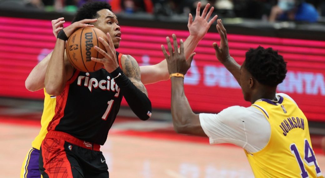 Simons has 29 to help Trail Blazers beat Lakers to snap losing streak