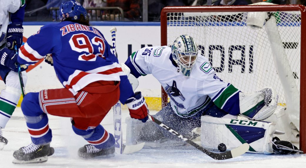 Demko, Canucks open road trip with victory over Rangers