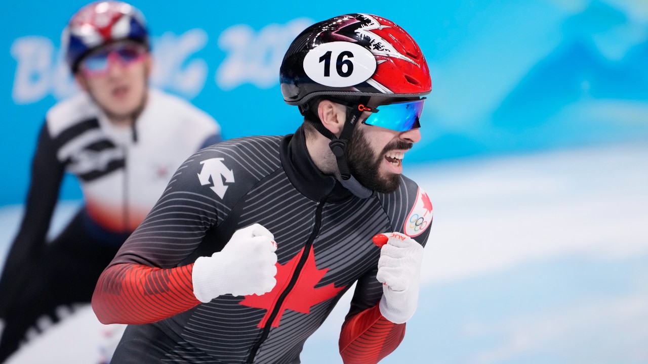 Canada's Steven Dubois beats the crowd to win Olympic short-track ...