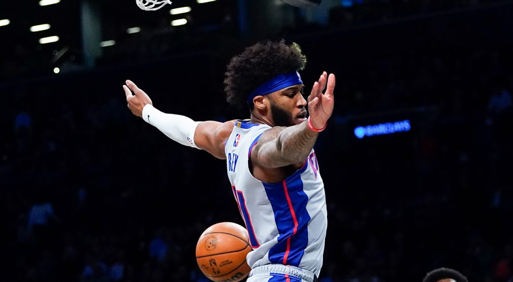 Saddiq Bey's late scoring surge helps Pistons top 76ers