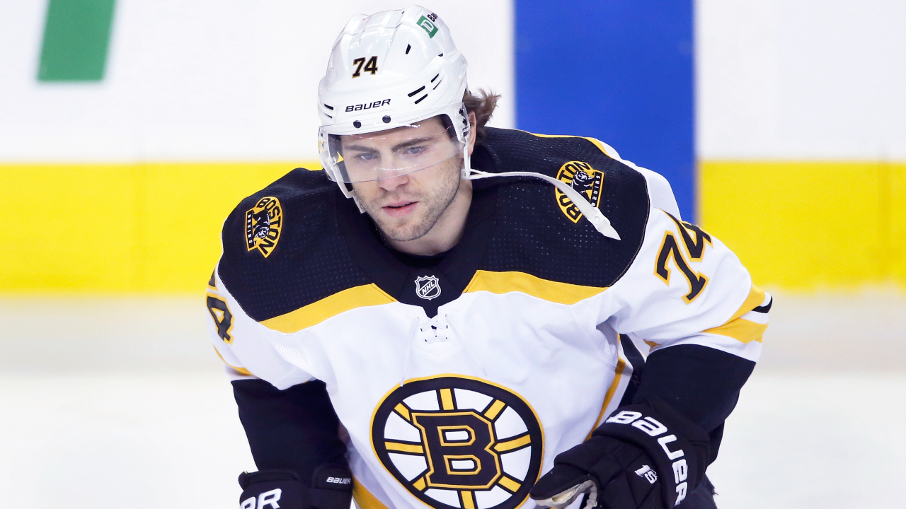 Bruins' Jake DeBrusk late for team meeting, won't play vs. Kings ...