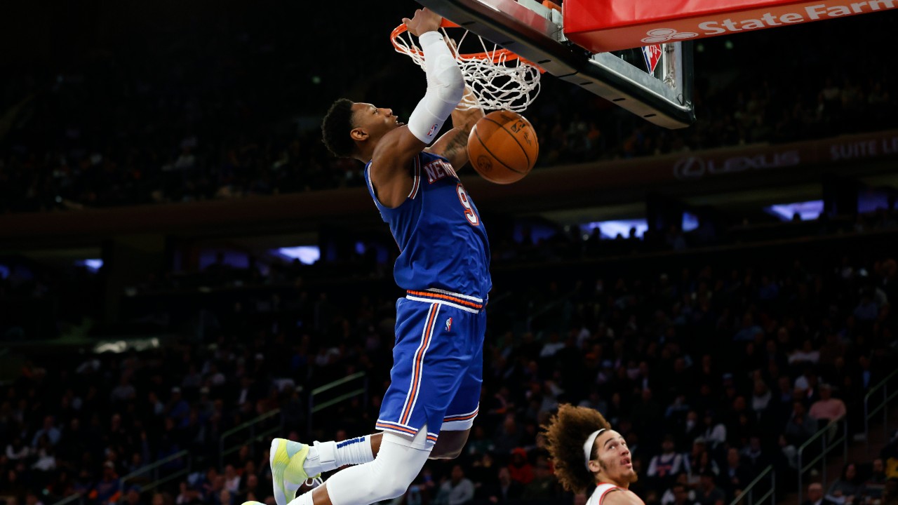RJ Barrett scores 31 as Knicks sprint past Trail Blazers - Sportsnet.ca