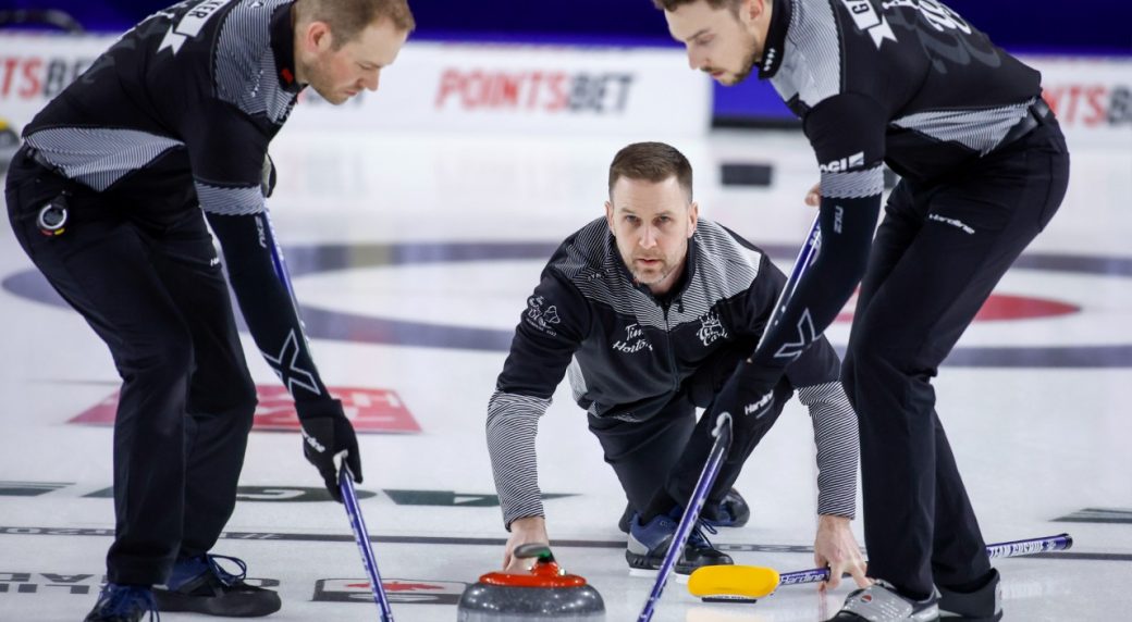 Gushue's short-handed team overcomes the odds to stay in Brier playoffs