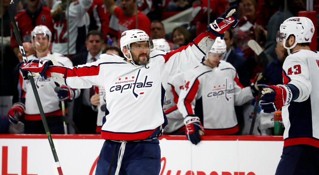 Capitals' Alex Ovechkin ties Gretzky, Bossy with ninth 50-goal season