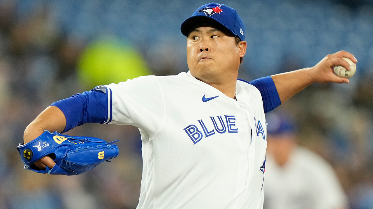 Blue Jays' Ryu set to return from injury for Saturday start vs. Rays ...