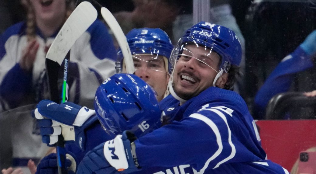 As Matthews dominates again, Maple Leafs secure win thanks to key ...