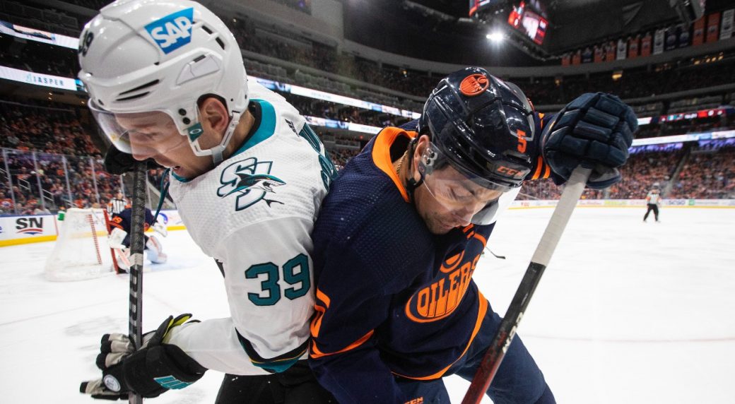 Hyman's overtime goal gives Oilers win over Sharks