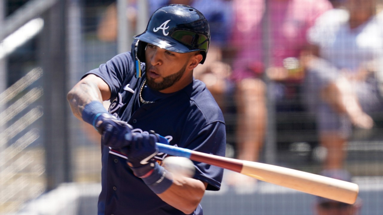 Braves post-season star Rosario out 8-12 weeks for eye issues ...
