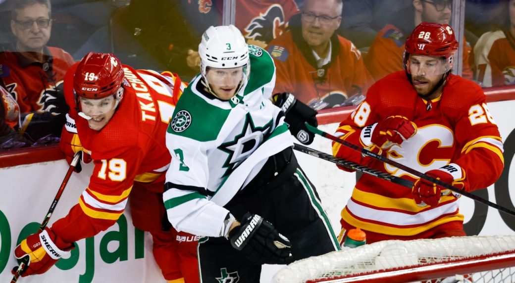 Beefed-up Flames relish the rough and tumble, shrug off Klingberg’s ...
