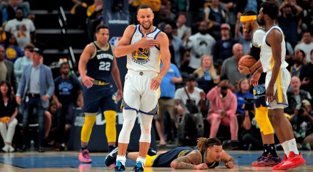 Warriors’ Stephen Curry becomes first player with 500 playoff threes