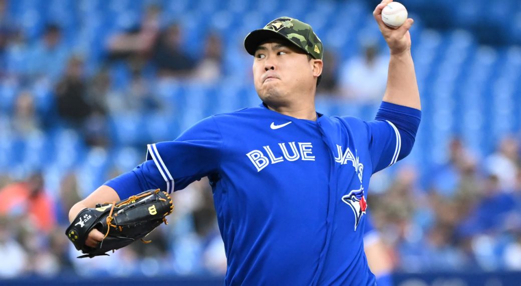 Blue Jays' Ryu out multiple weeks with forearm strain and elbow ...