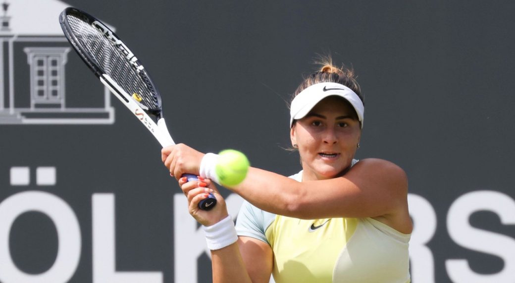 Canada's Bianca Andreescu heading to quarterfinals at Bad Homburg Open
