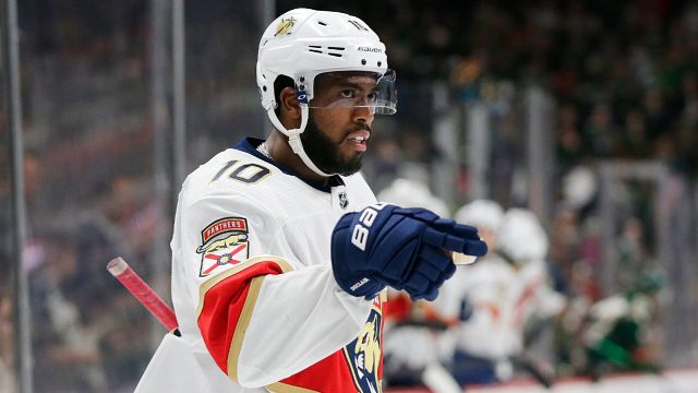 Panthers' Anthony Duclair faces lengthy recovery after Achilles injury ...
