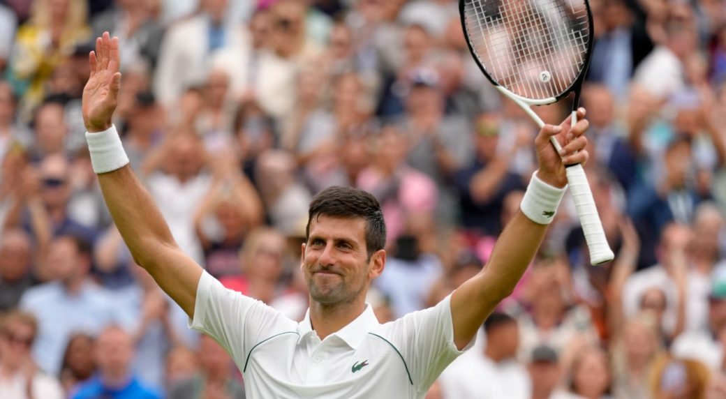 Novak Djokovic makes more history with first round win at Wimbledon