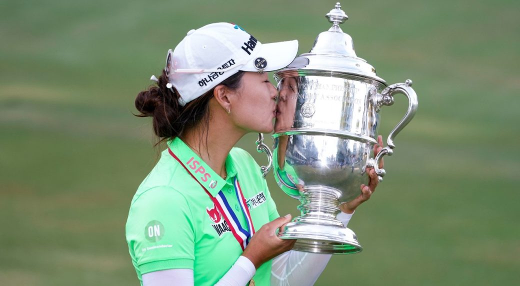 Awesome Aussie: Lee wins U.S. Women's Open, record $1.8M