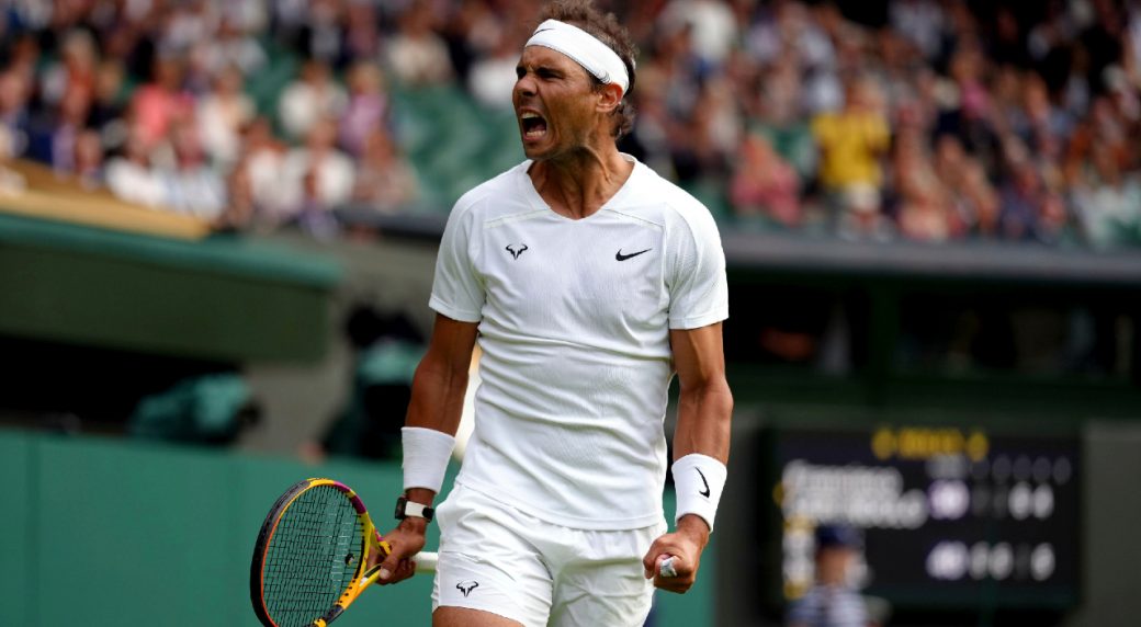 Nadal begins Wimbledon pursuit with a victory, defeating Cerundolo in ...