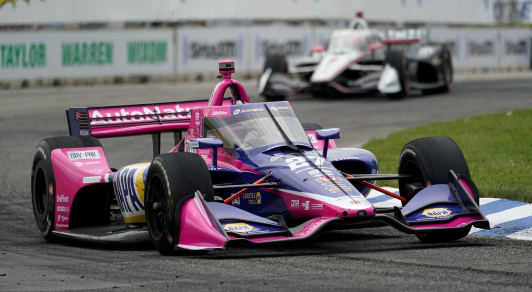 Alexander Rossi fastest at Road America to earn first pole since 2019
