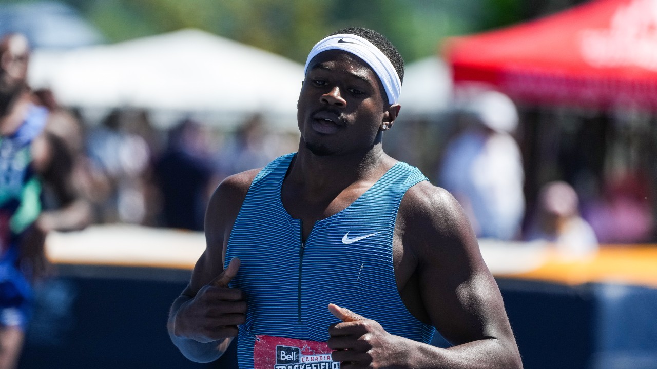 Canada’s Brown qualifies for 200-metre final at worlds, Blake just misses