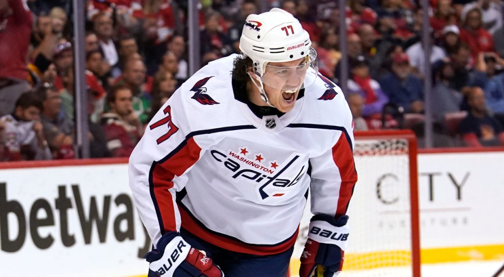 T.J. Oshie eagles 18th to take American Century celebrity lead