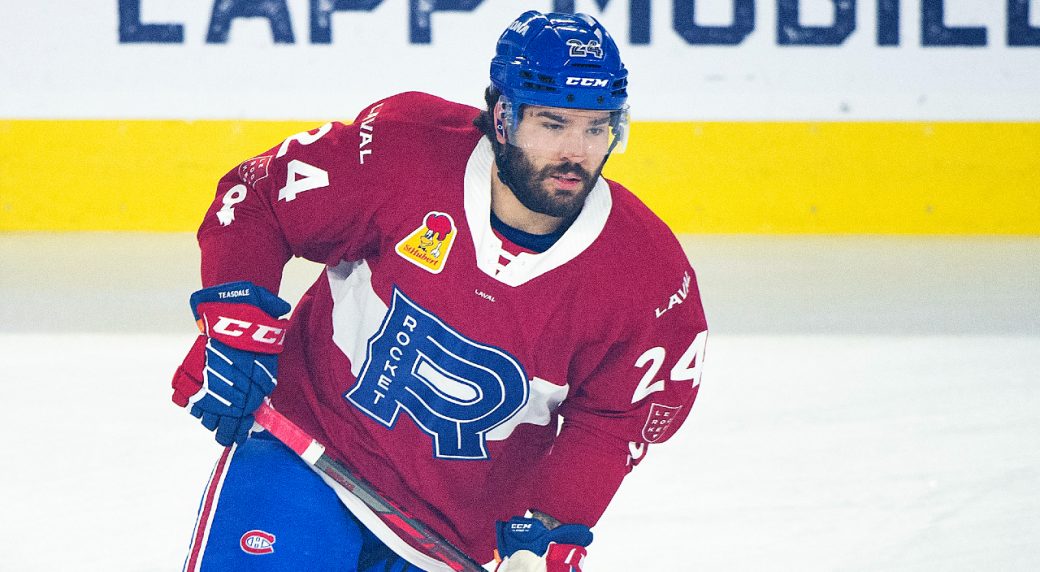 Canadiens sign Joel Teasdale to one-year, two-way deal