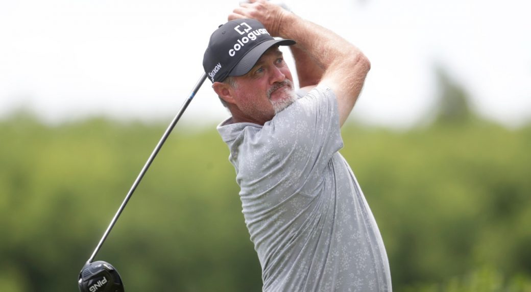 Jerry Kelly, Alex Cejka share lead at Firestone in Senior Players