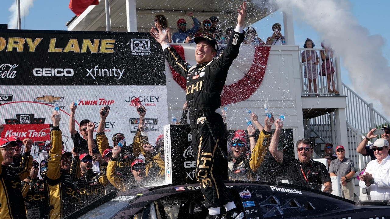 Reddick wins at Road America for first NASCAR Cup victory